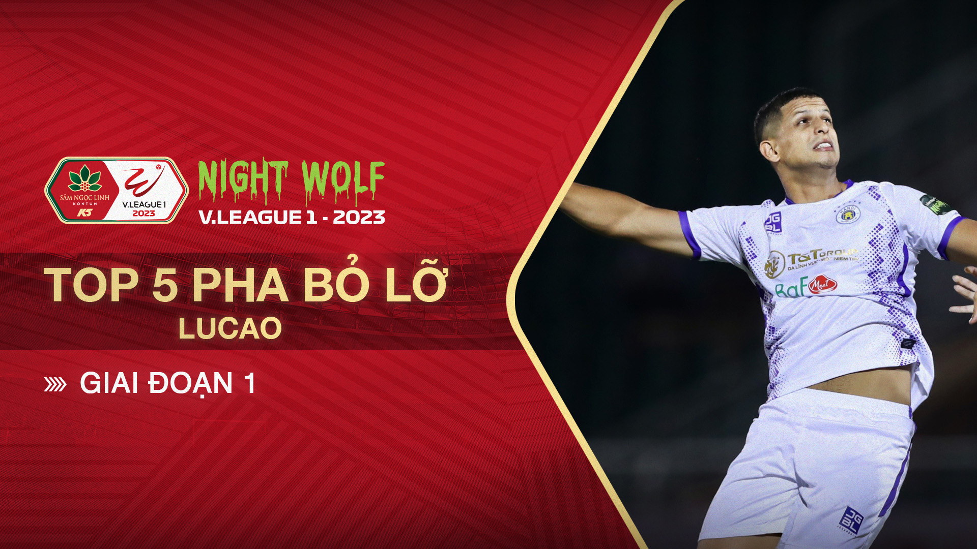 Top 5 pha bỏ lỡ của Lucao ở giai đoạn 1 V.League 2023 | FPT Play