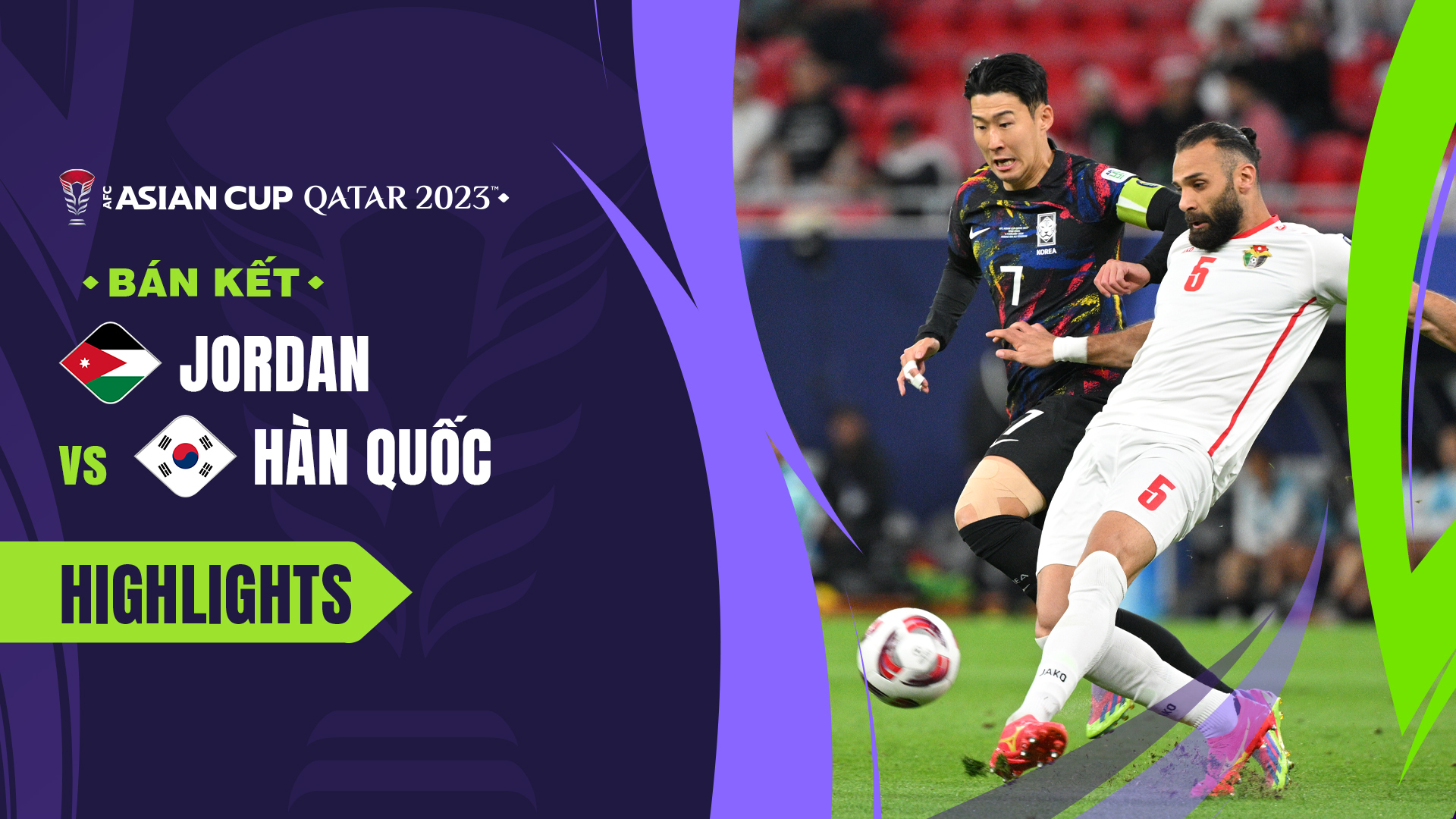 Jordan - Hàn Quốc Highlights | FPT Play